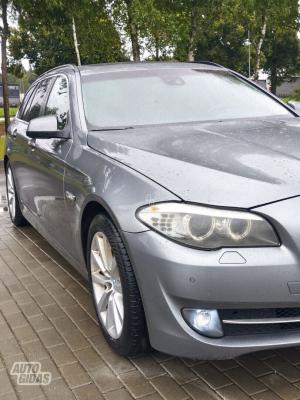 Grey BMW 520 2010 in Vilnius, with an engine capacity of 2.00 L and mileage of 287 thousand km for 7450 €, photo 13 on AUTOMOTO.COM.LV