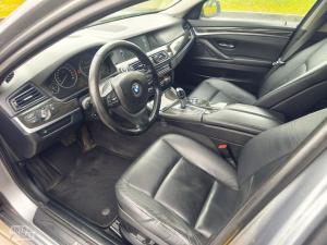 Grey BMW 520 2010 in Vilnius, with an engine capacity of 2.00 L and mileage of 287 thousand km for 7450 €, photo 14 on AUTOMOTO.COM.LV