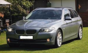 Grey BMW 520 2010 in Vilnius, with an engine capacity of 2.00 L and mileage of 289 thousand km for 6500 €, photo  on AUTOMOTO.COM.LV
