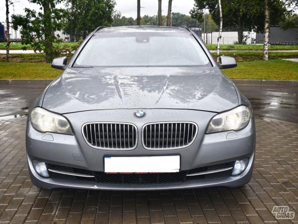 Pelēks BMW 520 2010 Viļņa, ar dzinēja tilpumu 2.00 L un nobraukumu 289 tūkst. km par 6450 €, foto 1 vietnē AUTOMOTO.COM.LV