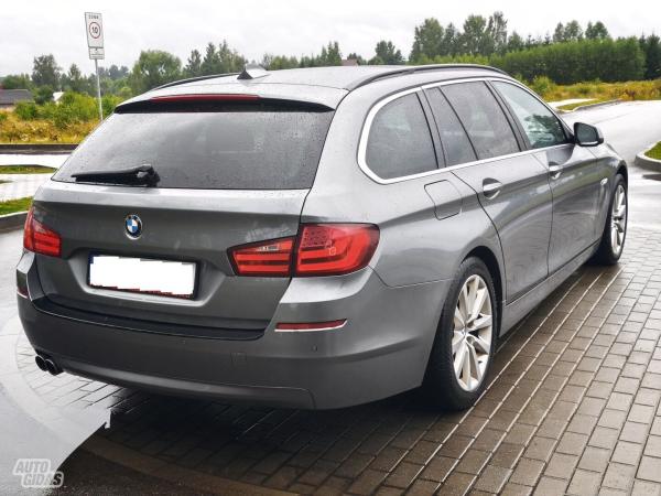 Pelēks BMW 520 2010 Viļņa, ar dzinēja tilpumu 2.00 L un nobraukumu 289 tūkst. km par 6450 €, foto 6 vietnē AUTOMOTO.COM.LV