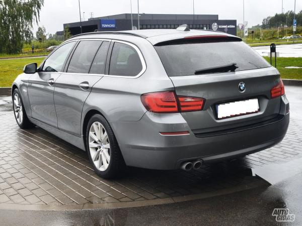 Pelēks BMW 520 2010 Viļņa, ar dzinēja tilpumu 2.00 L un nobraukumu 289 tūkst. km par 6450 €, foto 8 vietnē AUTOMOTO.COM.LV