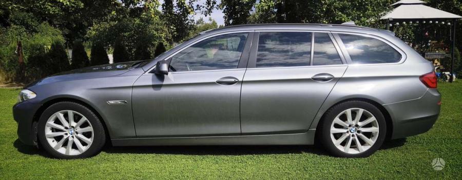 Pelēks BMW 520 2010 Viļņa, ar dzinēja tilpumu 2.00 L un nobraukumu 289 tūkst. km par 5999 €, foto 9 vietnē AUTOMOTO.COM.LV