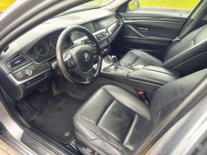 Pelēks BMW 520 2010 Viļņa, ar dzinēja tilpumu 2.00 L un nobraukumu 289 tūkst. km par 5999 €, foto 27 vietnē AUTOMOTO.COM.LV
