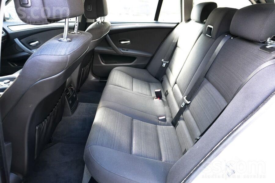 Pelēks BMW 520 2010 Rīga, ar dzinēja tilpumu 2.00 L un nobraukumu 310 tūkst. km par 5790 €, foto 10 vietnē AUTOMOTO.COM.LV