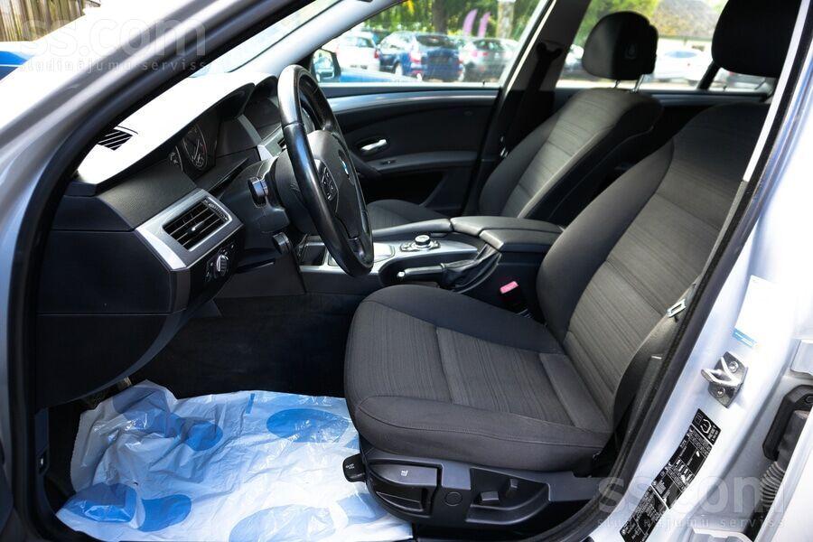 Pelēks BMW 520 2010 Rīga, ar dzinēja tilpumu 2.00 L un nobraukumu 310 tūkst. km par 5790 €, foto 14 vietnē AUTOMOTO.COM.LV