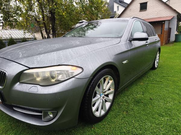 Grey BMW 520 2010 in Vilnius, with an engine capacity of 2.00 L and mileage of 289 thousand km for 5450 €, photo 10 on AUTOMOTO.COM.LV