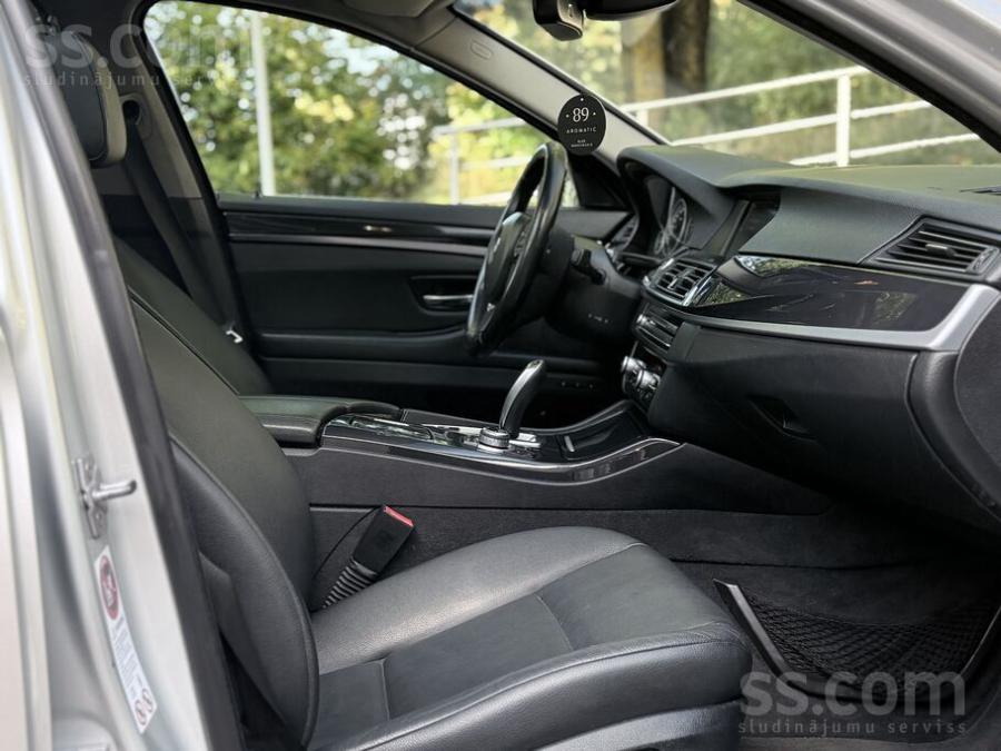 Pelēks BMW 520 2010 Rīga, ar dzinēja tilpumu 2.00 L un nobraukumu 303 tūkst. km par 6350 €, foto 7 vietnē AUTOMOTO.COM.LV