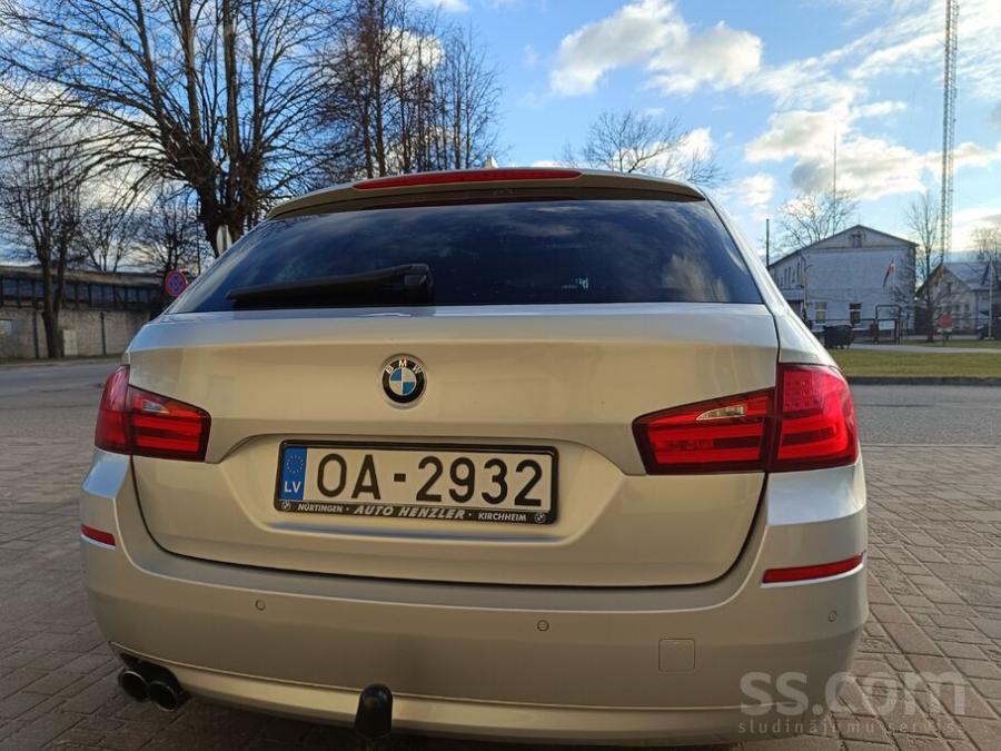 Pelēks BMW 520 2011 Jelgava, ar dzinēja tilpumu 2.00 L un nobraukumu 292 tūkst. km par 2650 €, foto 4 vietnē AUTOMOTO.COM.LV