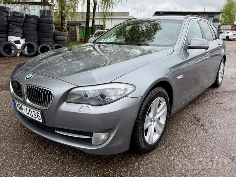 Pelēks BMW 520 2011 Rīga, ar dzinēja tilpumu 2.00 L un nobraukumu 0 tūkst. km par 5990 €, foto 1 vietnē AUTOMOTO.COM.LV