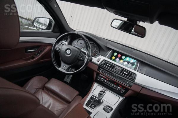 Pelēks BMW 520 2011 Rīga, ar dzinēja tilpumu 2.00 L un nobraukumu 268 tūkst. km par 19500 €, foto 8 vietnē AUTOMOTO.COM.LV