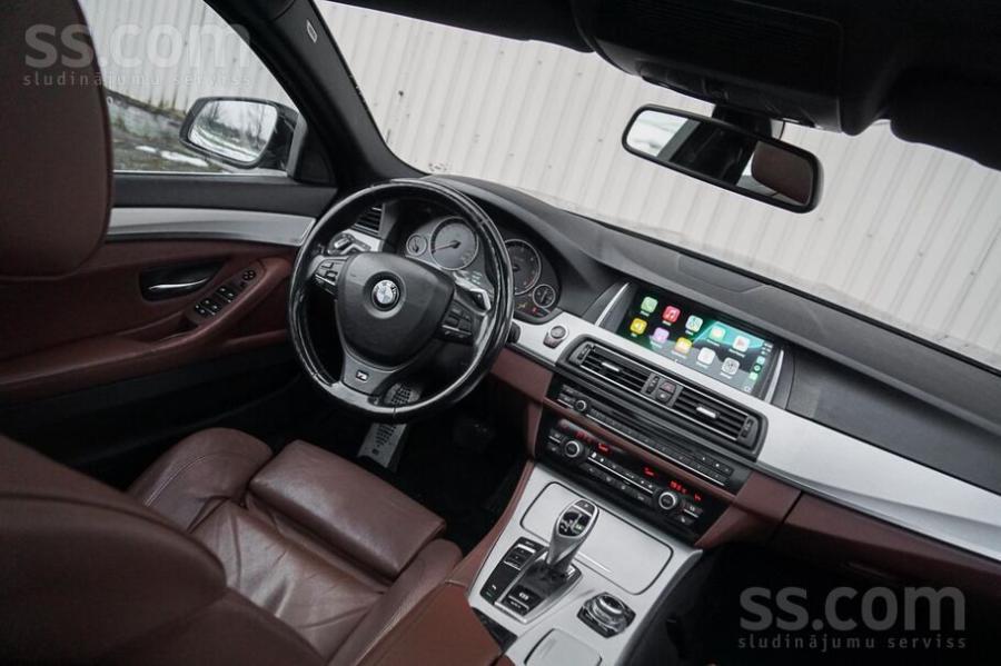Pelēks BMW 520 2011 Rīga, ar dzinēja tilpumu 2.00 L un nobraukumu 268 tūkst. km par 19500 €, foto 8 vietnē AUTOMOTO.COM.LV
