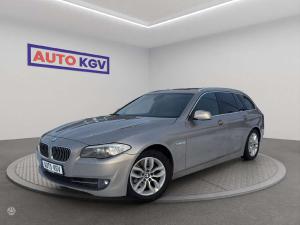 Grey BMW 520 2011 in Kaunas, with an engine capacity of 2.00 L and mileage of 353 thousand km for 8999 €, photo  on AUTOMOTO.COM.LV