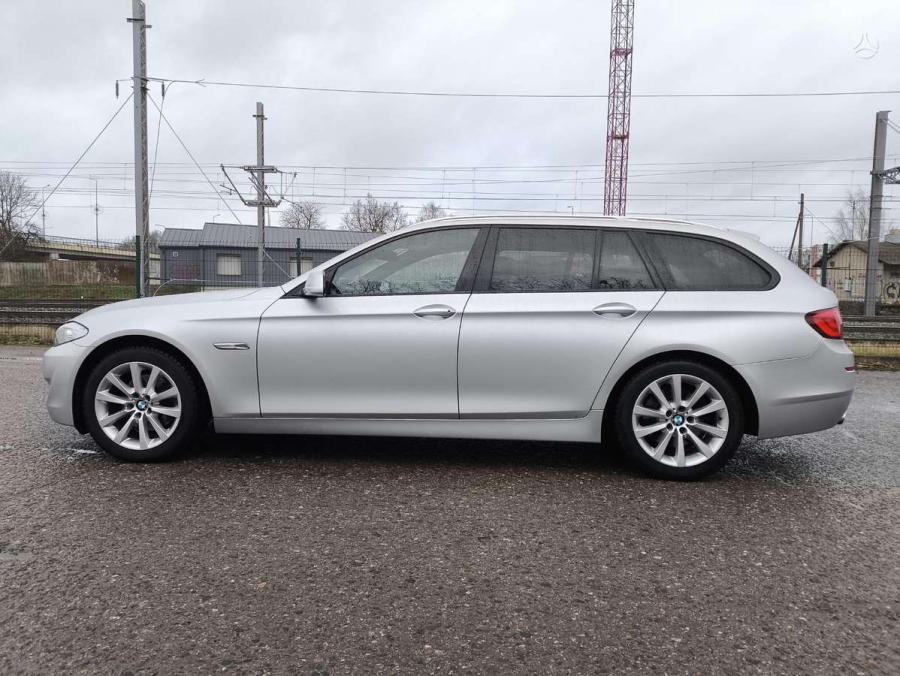 Pelēks BMW 520 2011 Šauļi, ar dzinēja tilpumu 2.00 L un nobraukumu 328 tūkst. km par 7950 €, foto 8 vietnē AUTOMOTO.COM.LV