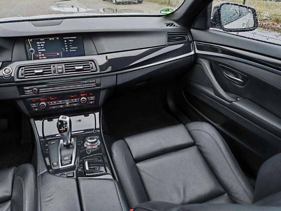 Pelēks BMW 520 2011 Šauļi, ar dzinēja tilpumu 2.00 L un nobraukumu 328 tūkst. km par 7950 €, foto 13 vietnē AUTOMOTO.COM.LV