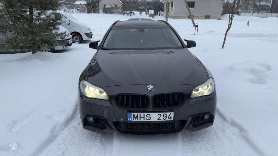 Pelēks BMW 520 2011 Kupiškis, ar dzinēja tilpumu 2.00 L un nobraukumu 443 tūkst. km par 5490 €, foto 2 vietnē AUTOMOTO.COM.LV