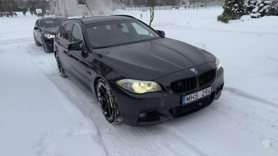 Pelēks BMW 520 2011 Kupiškis, ar dzinēja tilpumu 2.00 L un nobraukumu 443 tūkst. km par 5490 €, foto 3 vietnē AUTOMOTO.COM.LV