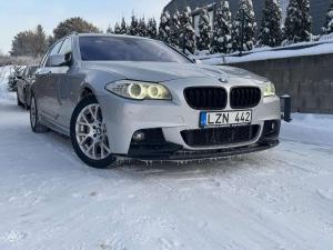 Grey BMW 520 2011 in Vilnius, with an engine capacity of 2.00 L and mileage of 347 thousand km for 11550 €, photo 5 on AUTOMOTO.COM.LV