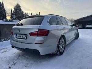 Grey BMW 520 2011 in Vilnius, with an engine capacity of 2.00 L and mileage of 347 thousand km for 11550 €, photo 11 on AUTOMOTO.COM.LV