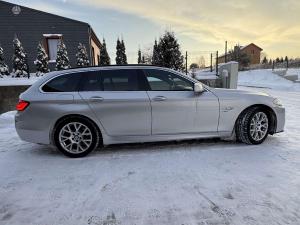 Grey BMW 520 2011 in Vilnius, with an engine capacity of 2.00 L and mileage of 347 thousand km for 11550 €, photo 12 on AUTOMOTO.COM.LV