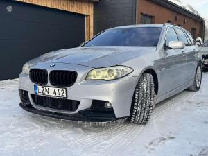 Grey BMW 520 2011 in Vilnius, with an engine capacity of 2.00 L and mileage of 347 thousand km for 11550 €, photo 14 on AUTOMOTO.COM.LV