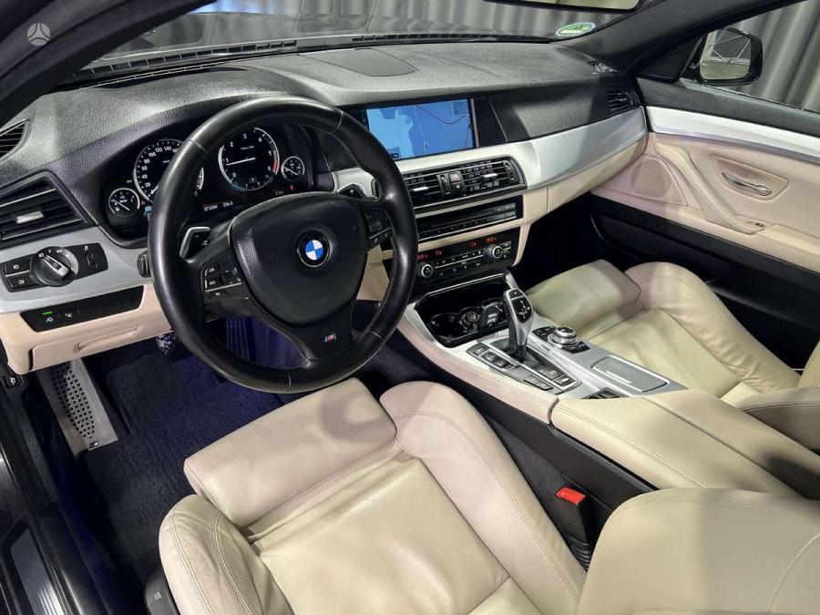 Pelēks BMW 520 2011 Marijampole, ar dzinēja tilpumu 2.00 L un nobraukumu 273 tūkst. km par 9950 €, foto 13 vietnē AUTOMOTO.COM.LV