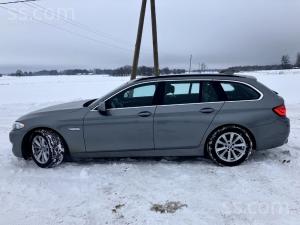 Grey BMW 520 2011 in Talsi, with an engine capacity of 2.00 L and mileage of 232 thousand km for 9990 €, photo 6 on AUTOMOTO.COM.LV