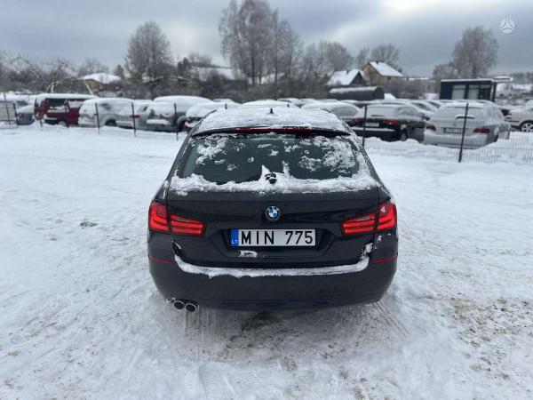 Grey BMW 520 2011 in Vilnius, with an engine capacity of 2.00 L and mileage of 281 thousand km for 6950 €, photo 8 on AUTOMOTO.COM.LV