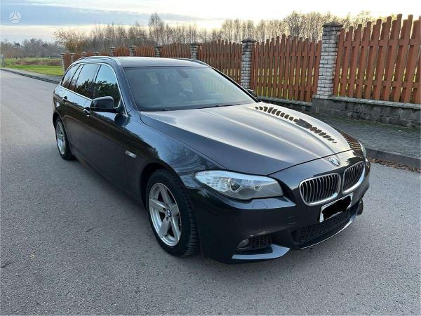 Grey BMW 520 2011 in Kelme, with an engine capacity of 2.00 L and mileage of 293 thousand km for 8550 €, photo 6 on AUTOMOTO.COM.LV