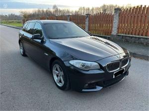 Grey BMW 520 2011 in Kelme, with an engine capacity of 2.00 L and mileage of 293 thousand km for 8550 €, photo 6 on AUTOMOTO.COM.LV