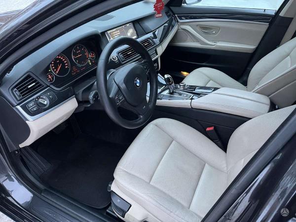 Grey BMW 520 2011 in Kaunas, with an engine capacity of 2.00 L and mileage of 300 thousand km for 6950 €, photo 8 on AUTOMOTO.COM.LV