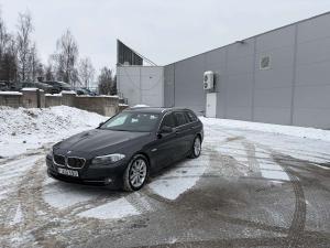 Grey BMW 520 2011 in Vilnius, with an engine capacity of 2.00 L and mileage of 330 thousand km for 5400 €, photo 6 on AUTOMOTO.COM.LV