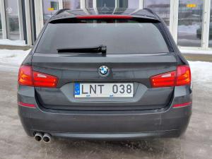 Grey BMW 520 2011 in Vilnius, with an engine capacity of 2.00 L and mileage of 312 thousand km for 7500 €, photo 5 on AUTOMOTO.COM.LV