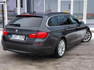 Grey BMW 520 2011 in Vilnius, with an engine capacity of 2.00 L and mileage of 312 thousand km for 7500 €, photo 6 on AUTOMOTO.COM.LV