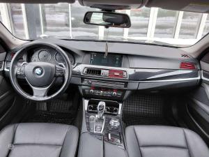 Grey BMW 520 2011 in Vilnius, with an engine capacity of 2.00 L and mileage of 312 thousand km for 7500 €, photo 11 on AUTOMOTO.COM.LV