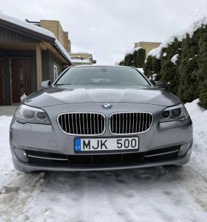 Grey BMW 520 2011 in Utena, with an engine capacity of 2.00 L and mileage of 245 thousand km for 6900 €, photo 4 on AUTOMOTO.COM.LV