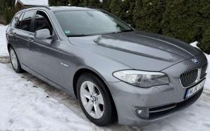Grey BMW 520 2011 in Utena, with an engine capacity of 2.00 L and mileage of 245 thousand km for 6900 €, photo 5 on AUTOMOTO.COM.LV