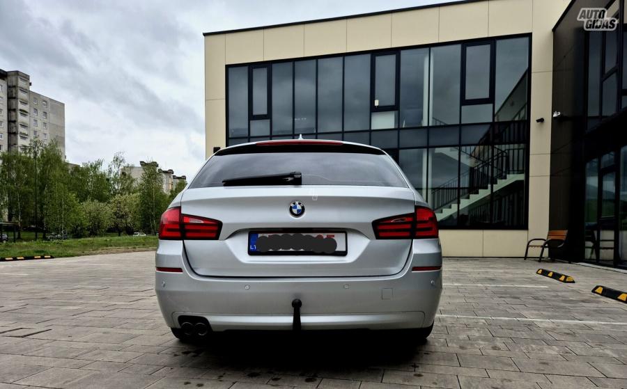 Grey BMW 520 2011 in Kaunas, with an engine capacity of 2.00 L and mileage of 283 thousand km for 6600 €, photo 8 on AUTOMOTO.COM.LV