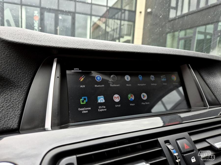 Grey BMW 520 2011 in Kaunas, with an engine capacity of 2.00 L and mileage of 283 thousand km for 6600 €, photo 16 on AUTOMOTO.COM.LV