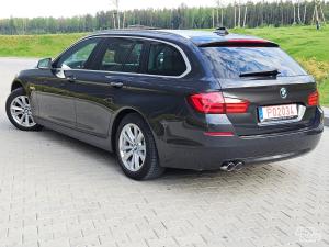 Grey BMW 520 2011 in Vilnius, with an engine capacity of 2.00 L and mileage of 273 thousand km for 6950 €, photo 5 on AUTOMOTO.COM.LV
