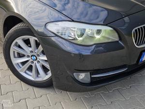 Grey BMW 520 2011 in Vilnius, with an engine capacity of 2.00 L and mileage of 273 thousand km for 6950 €, photo 8 on AUTOMOTO.COM.LV