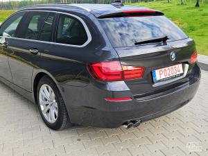 Grey BMW 520 2011 in Vilnius, with an engine capacity of 2.00 L and mileage of 273 thousand km for 6950 €, photo 9 on AUTOMOTO.COM.LV