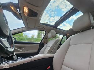 Grey BMW 520 2011 in Vilnius, with an engine capacity of 2.00 L and mileage of 273 thousand km for 6950 €, photo 11 on AUTOMOTO.COM.LV
