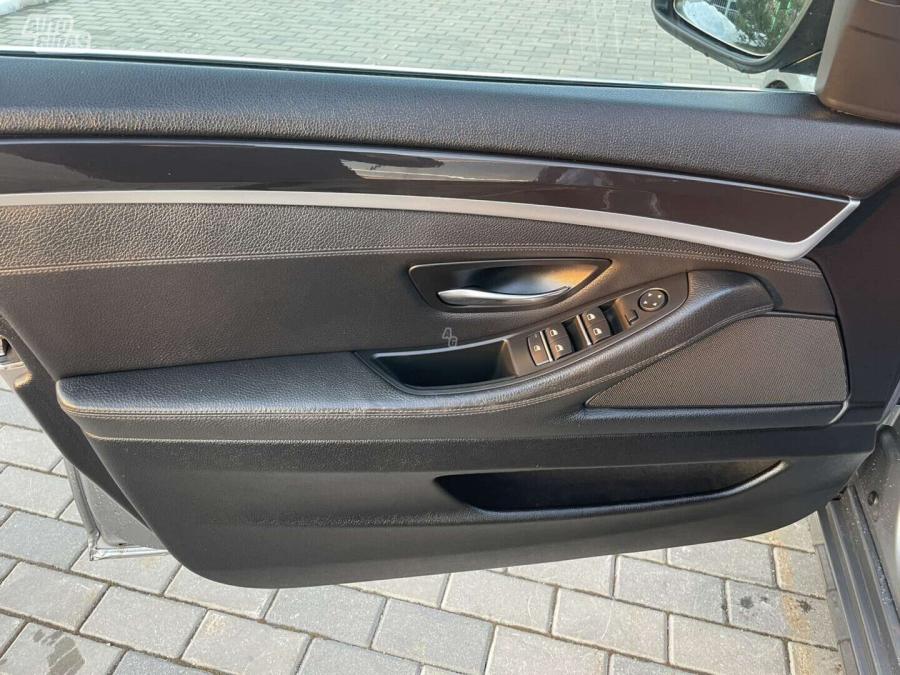 Pelēks BMW 520 2011 Šauļi, ar dzinēja tilpumu 2.00 L un nobraukumu 291 tūkst. km par 7800 €, foto 20 vietnē AUTOMOTO.COM.LV