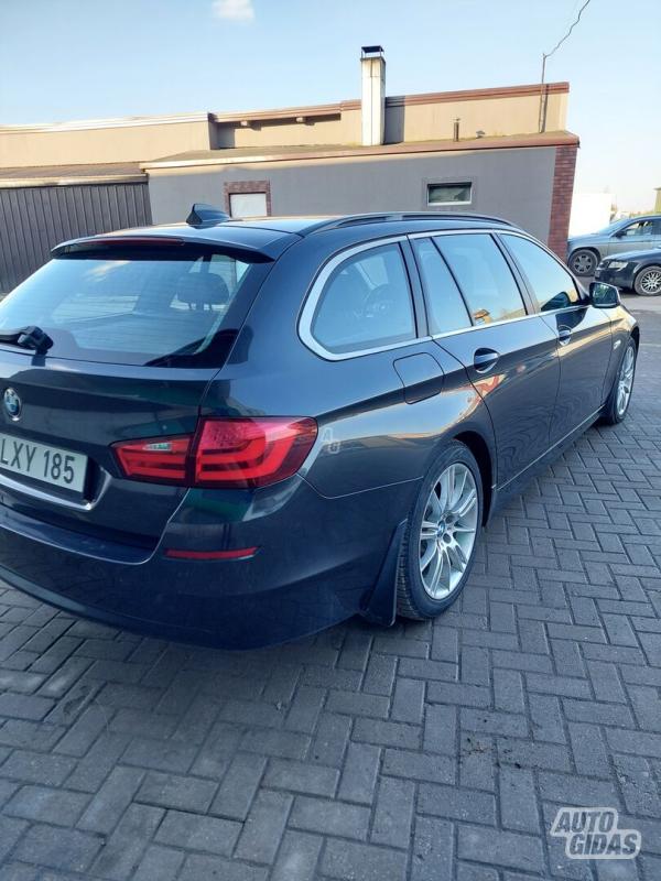 Pelēks BMW 520 2011 Mažeikiai, ar dzinēja tilpumu 2.00 L un nobraukumu 203 tūkst. km par 7400 €, foto 5 vietnē AUTOMOTO.COM.LV
