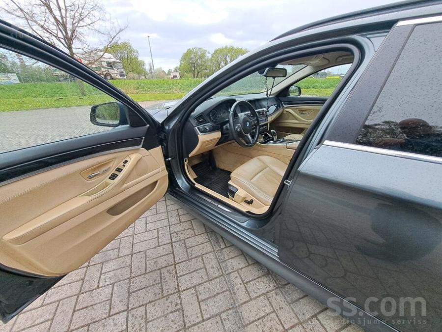 Pelēks BMW 520 2011 Liepāja, ar dzinēja tilpumu 2.00 L un nobraukumu 296 tūkst. km par 7000 €, foto 14 vietnē AUTOMOTO.COM.LV