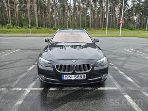 Grey BMW 520 2011 in Riga, with an engine capacity of 2.00 L and mileage of 405 thousand km for 9000 €, photo  on AUTOMOTO.COM.LV