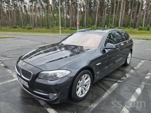 Grey BMW 520 2011 in Riga, with an engine capacity of 2.00 L and mileage of 405 thousand km for 9000 €, photo 4 on AUTOMOTO.COM.LV