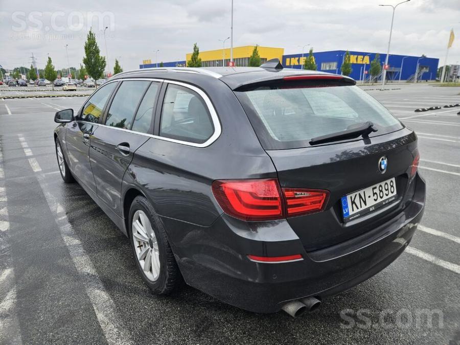 Grey BMW 520 2011 in Riga, with an engine capacity of 2.00 L and mileage of 405 thousand km for 9000 €, photo 8 on AUTOMOTO.COM.LV
