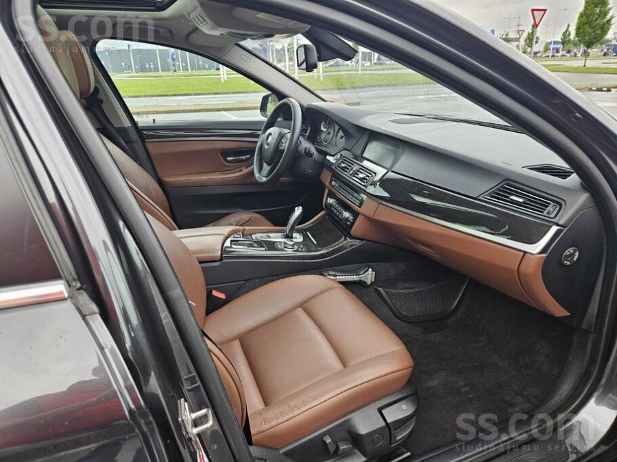 Grey BMW 520 2011 in Riga, with an engine capacity of 2.00 L and mileage of 405 thousand km for 9000 €, photo 10 on AUTOMOTO.COM.LV